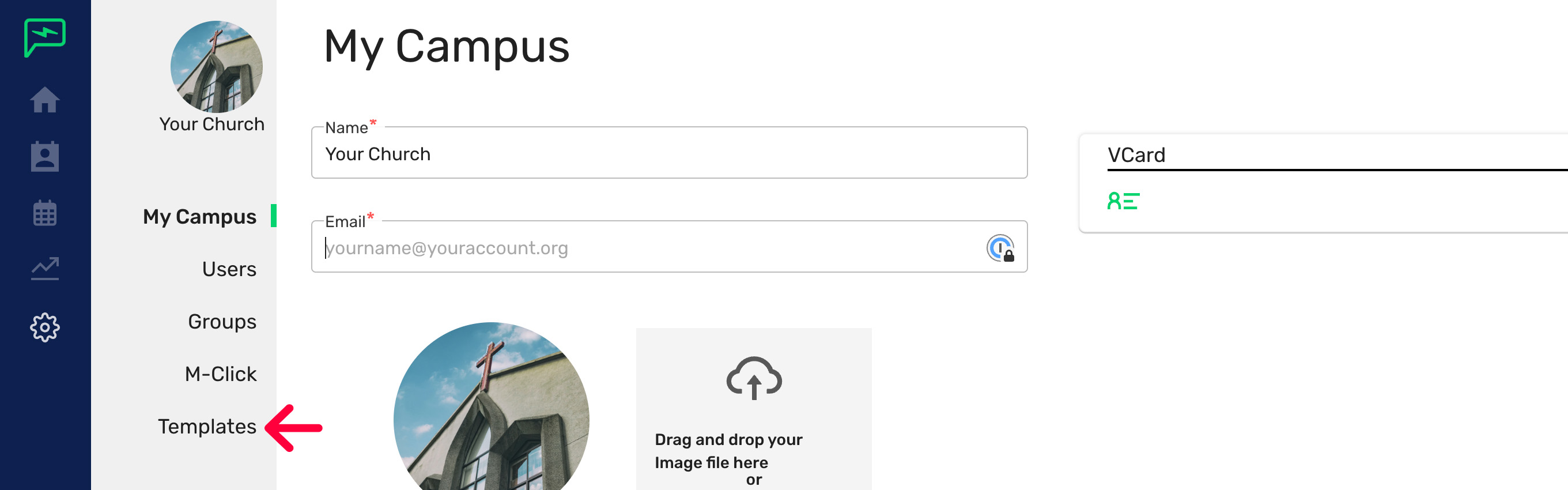 Campus Wide Templates