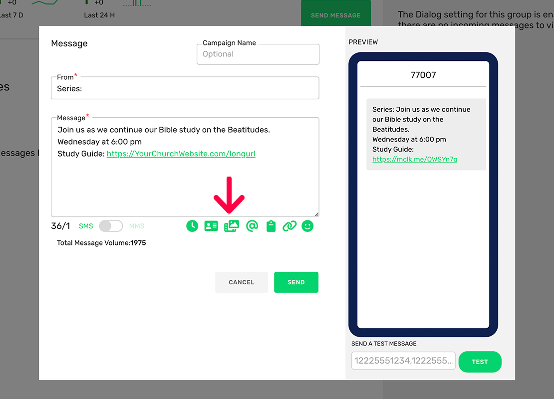 How to Send Outbound MMS to a Group