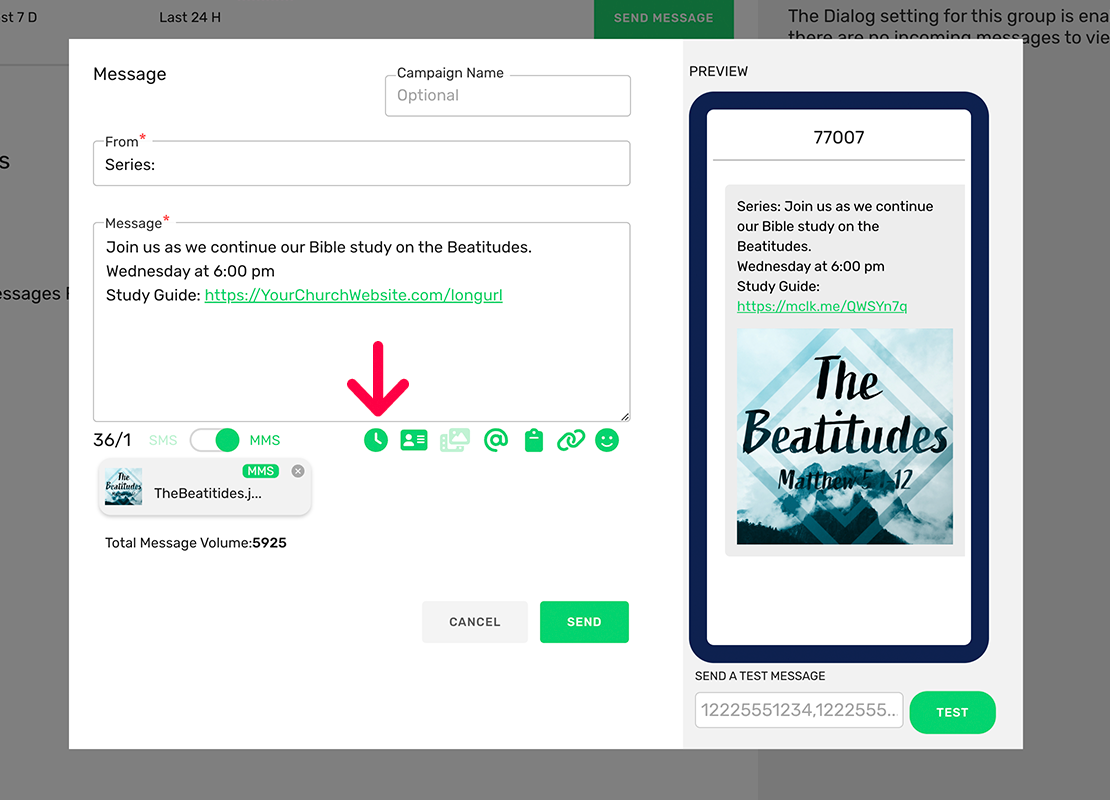 How to Send Outbound MMS to a Group