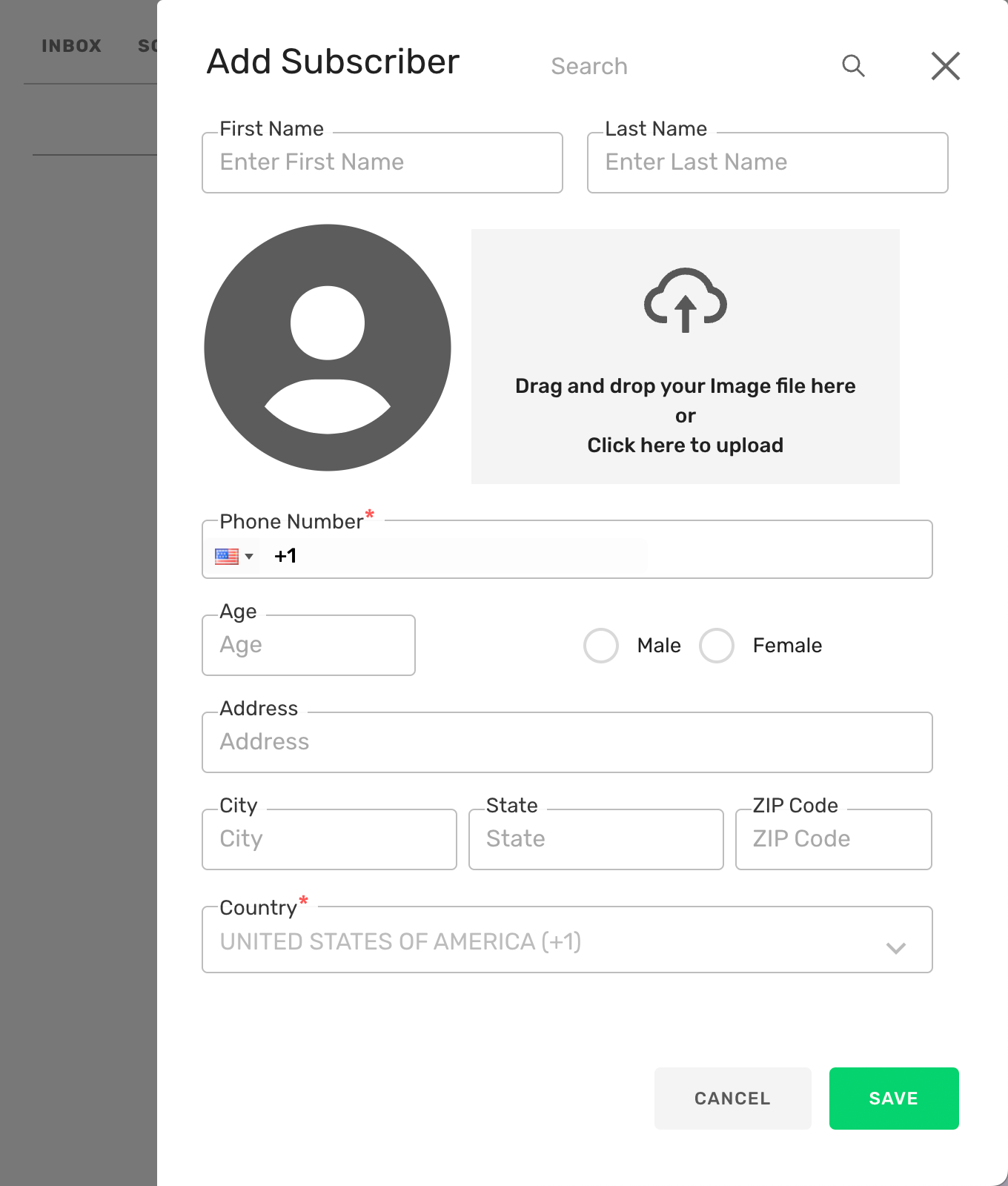 How to Add a Subscriber