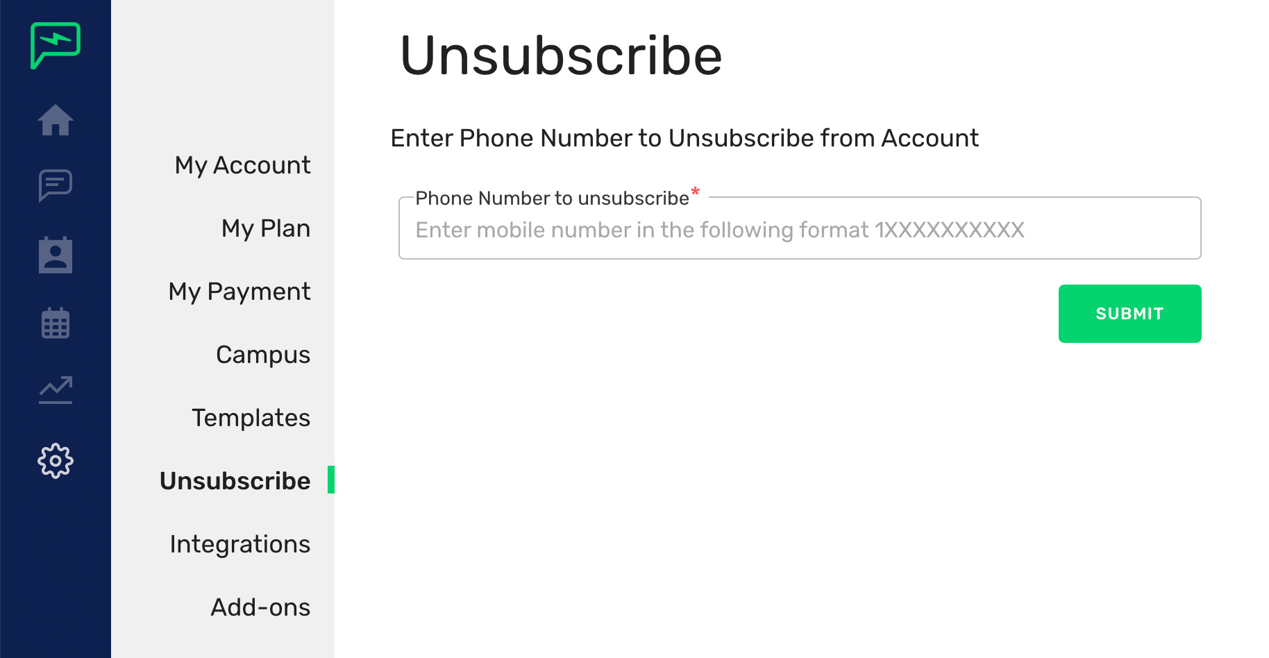 Unsubscribe Tool