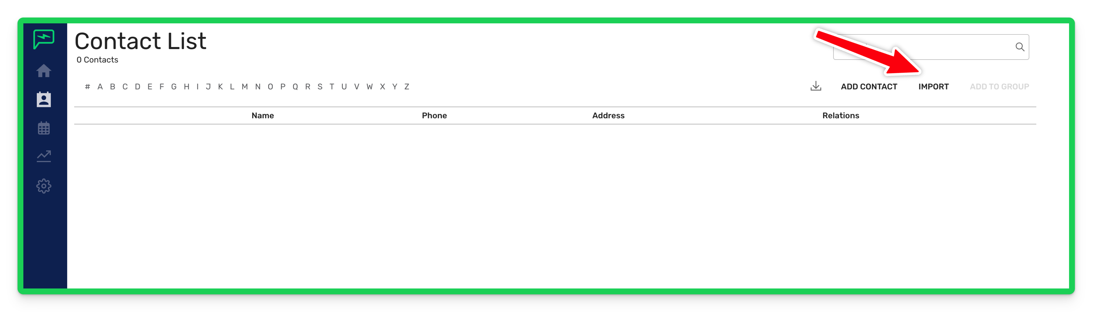 Smart Import for Contacts